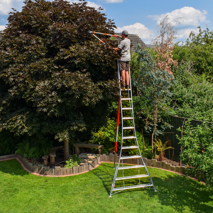 14ft PRO Adjustable Tripod Ladder (4.2m) | Henchman AU – Henchman ...
